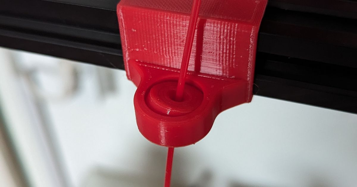 Filament Guide v2.1 by Ben Schröder | Download free STL model ...