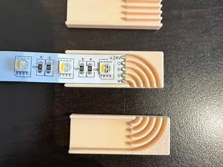 12mm LED Strip Soldering Jig by Nial Tilson | Download free STL model ...