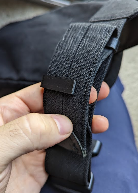 Sturdy Bag Strap Band / Clamp by b8trez | Download free STL model ...