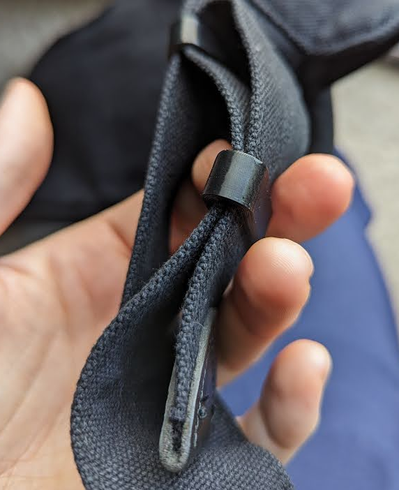 Sturdy Bag Strap Band / Clamp by b8trez | Download free STL model ...
