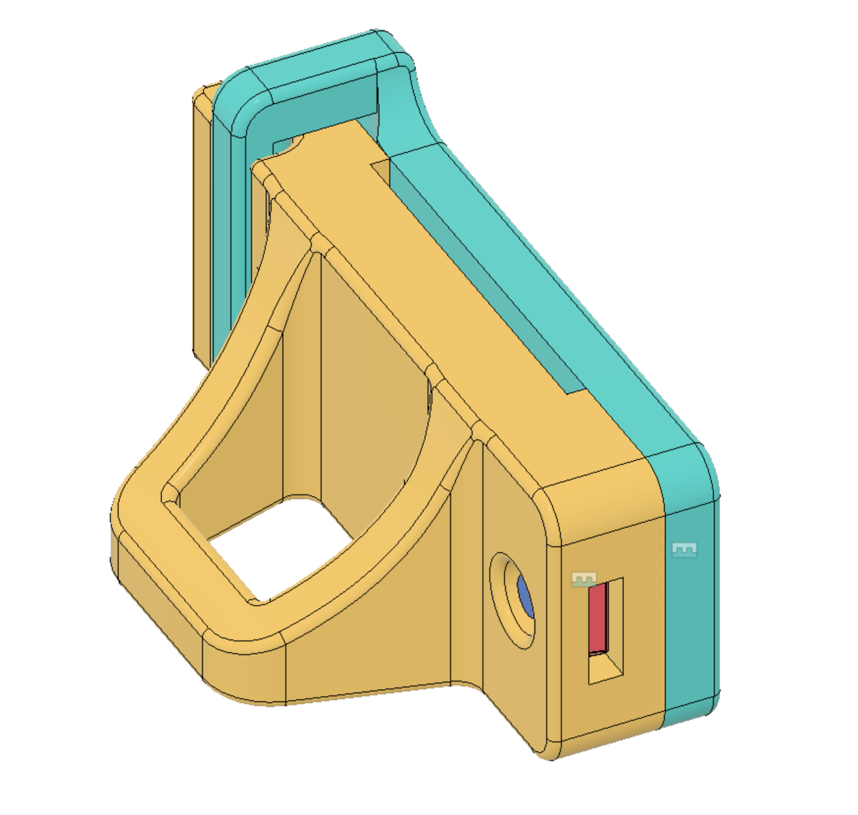 Backpack attachment loop for nylon strap by JCJ | Download free STL ...