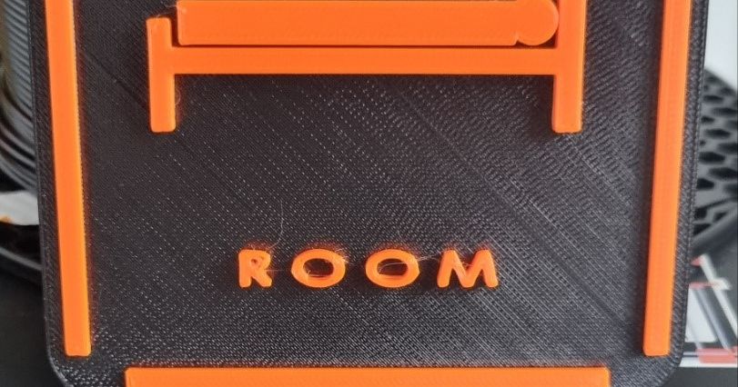 Bedroom label by Apostolos Dragoumanos | Download free STL model ...