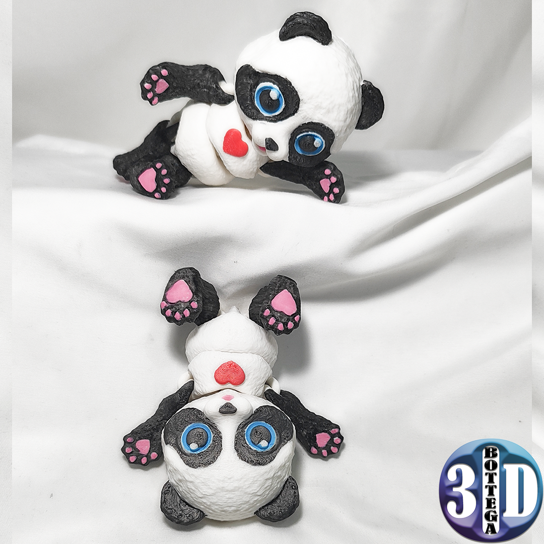 LOVE ME PANDA! by Bottega3D | Printables Store