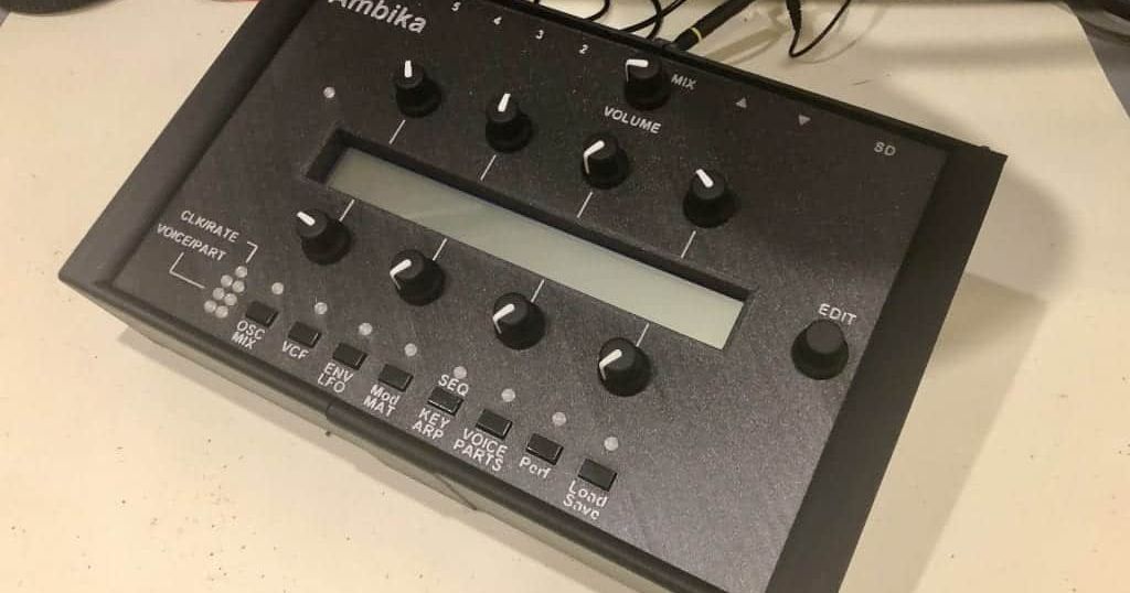 Case for the Mutable Instruments Ambika Synthesizer by TorstenSp | Download free STL model ...