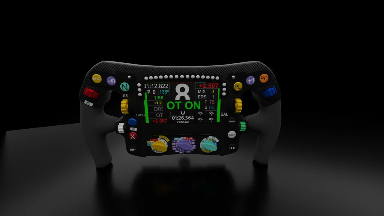 F1 MERCEDES STEERING WHEEL by Asier Etxebarria | Download free STL ...