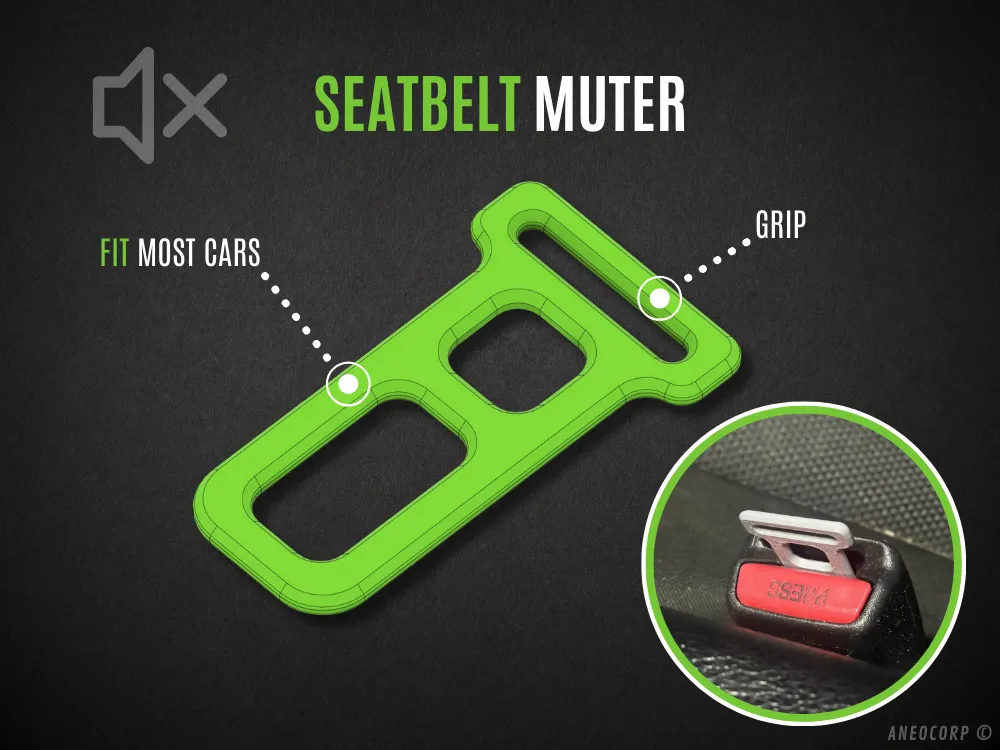 Seatbelt Muter by AneoPsy | Download free STL model | Printables.com