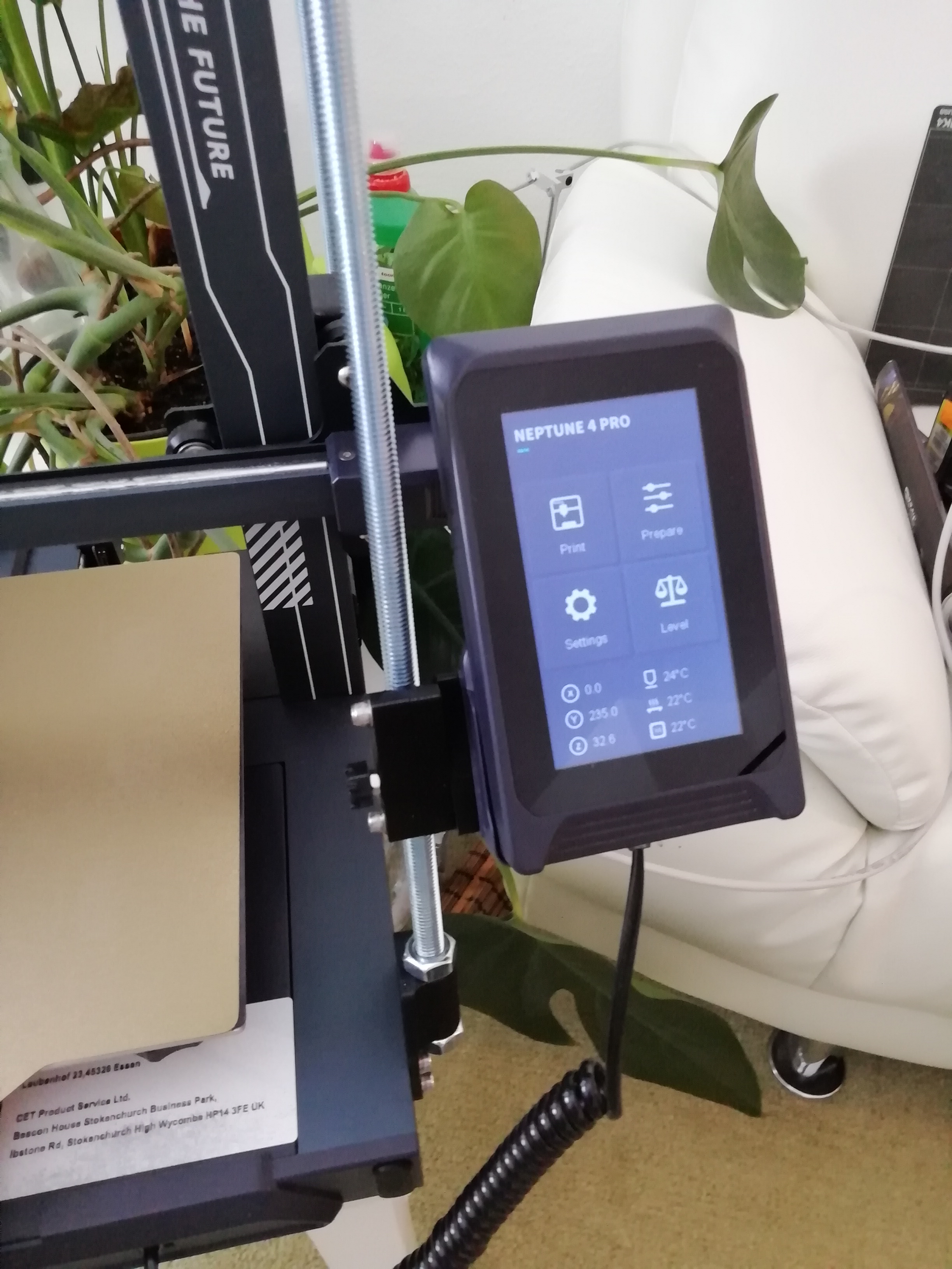 Display Holder for Neptune 4 Pro by Svensson2584 | Download free STL ...
