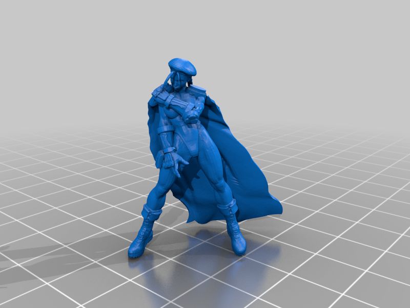 cammy-street-fighter-5 von Daryll Morris | Kostenloses STL-Modell ...