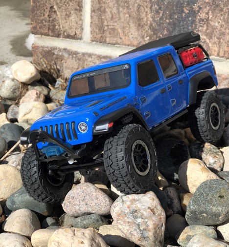 SCX24 Jeep Wrangler Gladiator Scorpion Bumper For EcoPower_E-Max ...