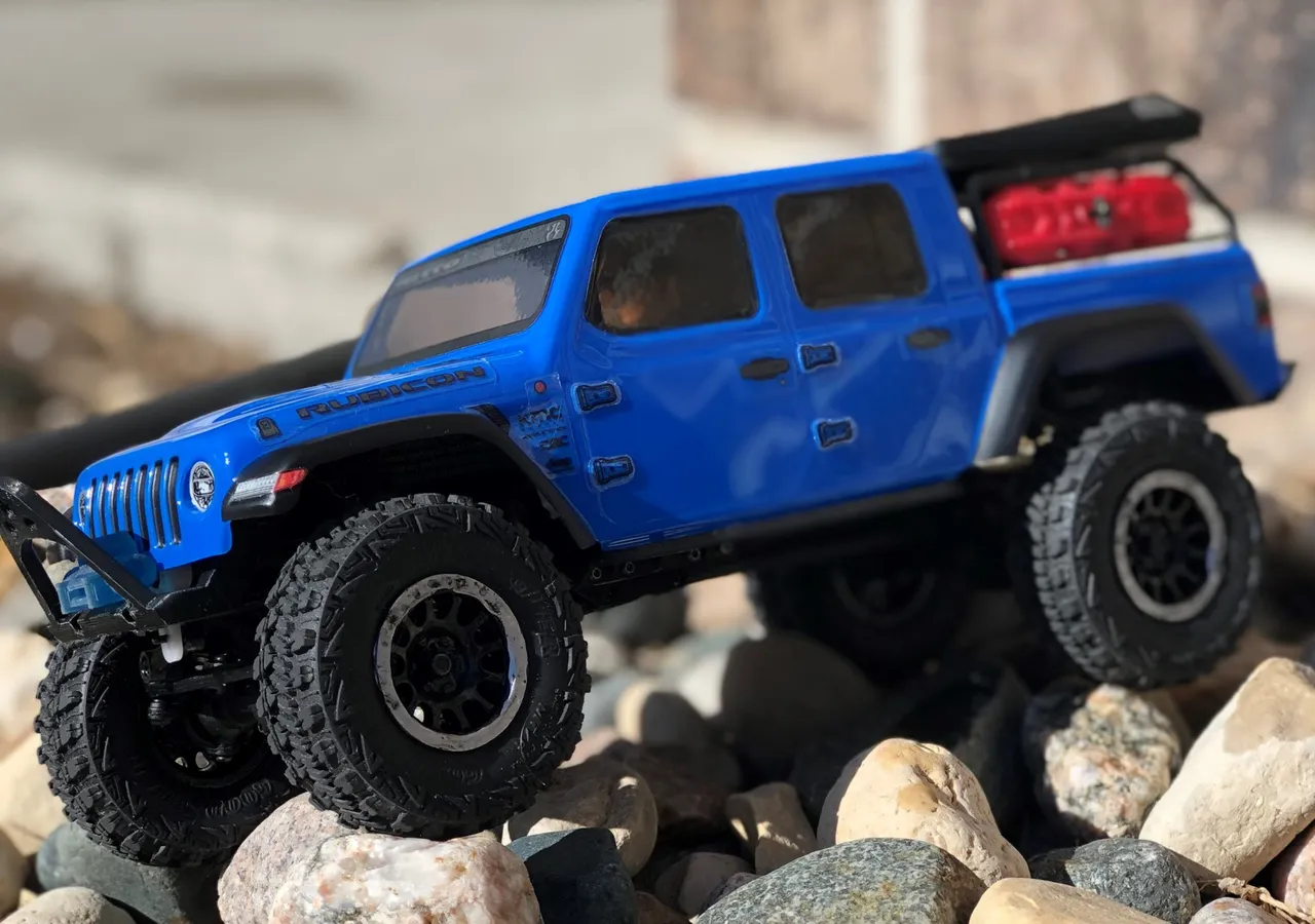 SCX24 Jeep Wrangler Gladiator Scorpion Bumper For EcoPower_E-Max ...