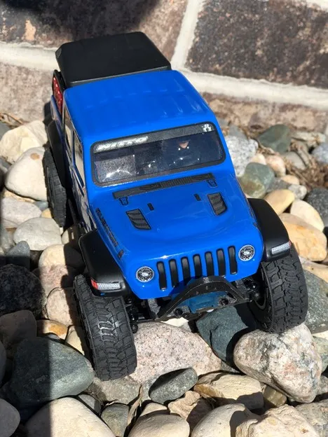 SCX24 Jeep Wrangler Gladiator Scorpion Bumper For EcoPower_E-Max ...