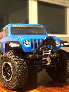 SCX24 Jeep Wrangler Gladiator Scorpion Bumper For EcoPower_E-Max ...