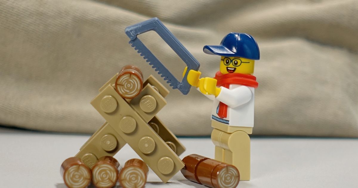 Lego Hand Saw by ishikawats | Download free STL model | Printables.com