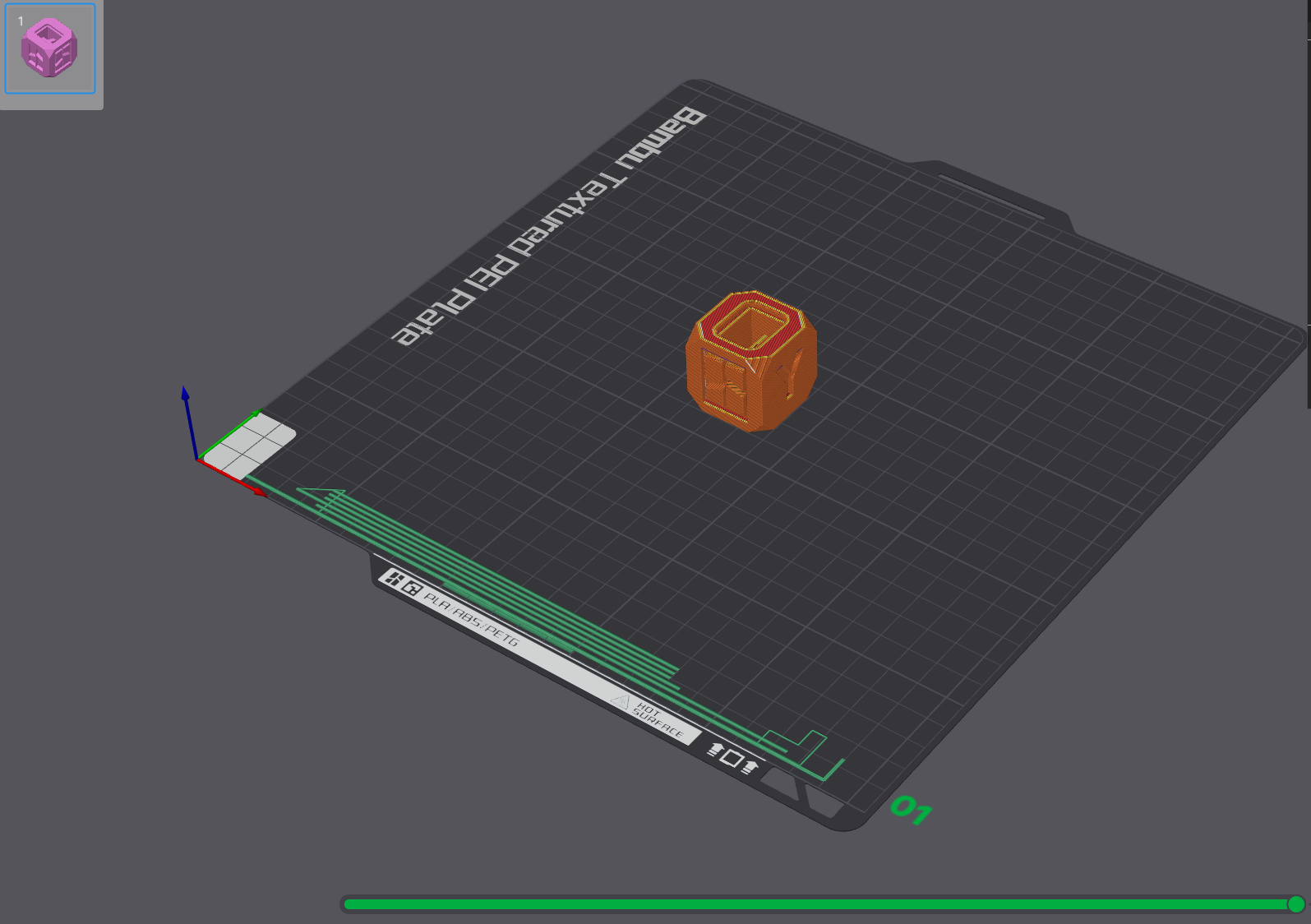 Bambu Lab startup gcode without 2nd prime line by Alex Vikingo | Download free STL model ...