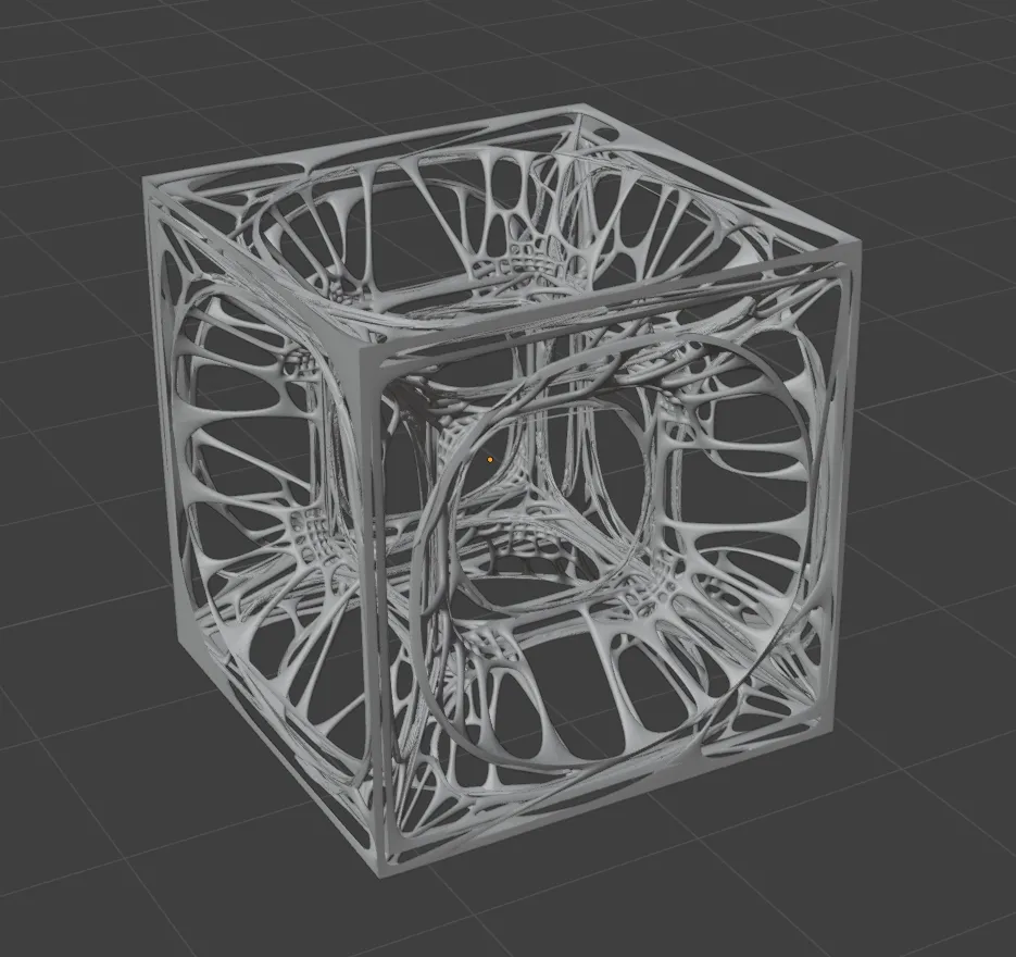 Voronoi Hypercube by aChildOfEarth | Download free STL model | Printables.com