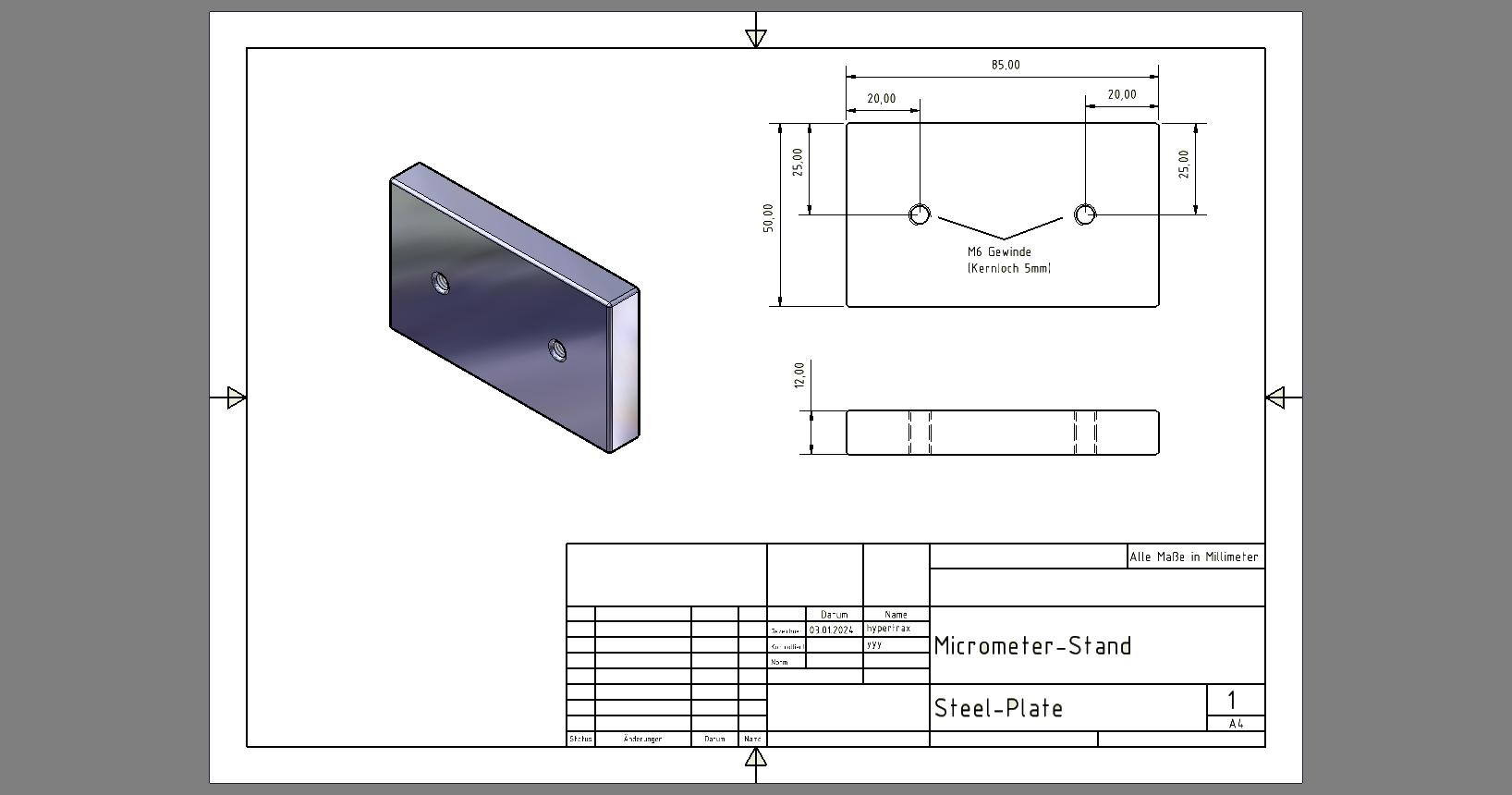 Micrometer-Stand by hypertrax | Download free STL model | Printables.com