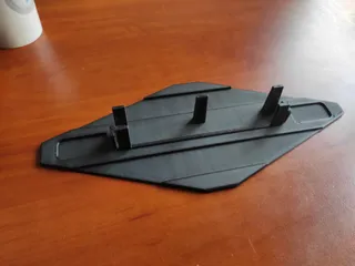 Horizontal phone holder by Everblack | Download free STL model ...