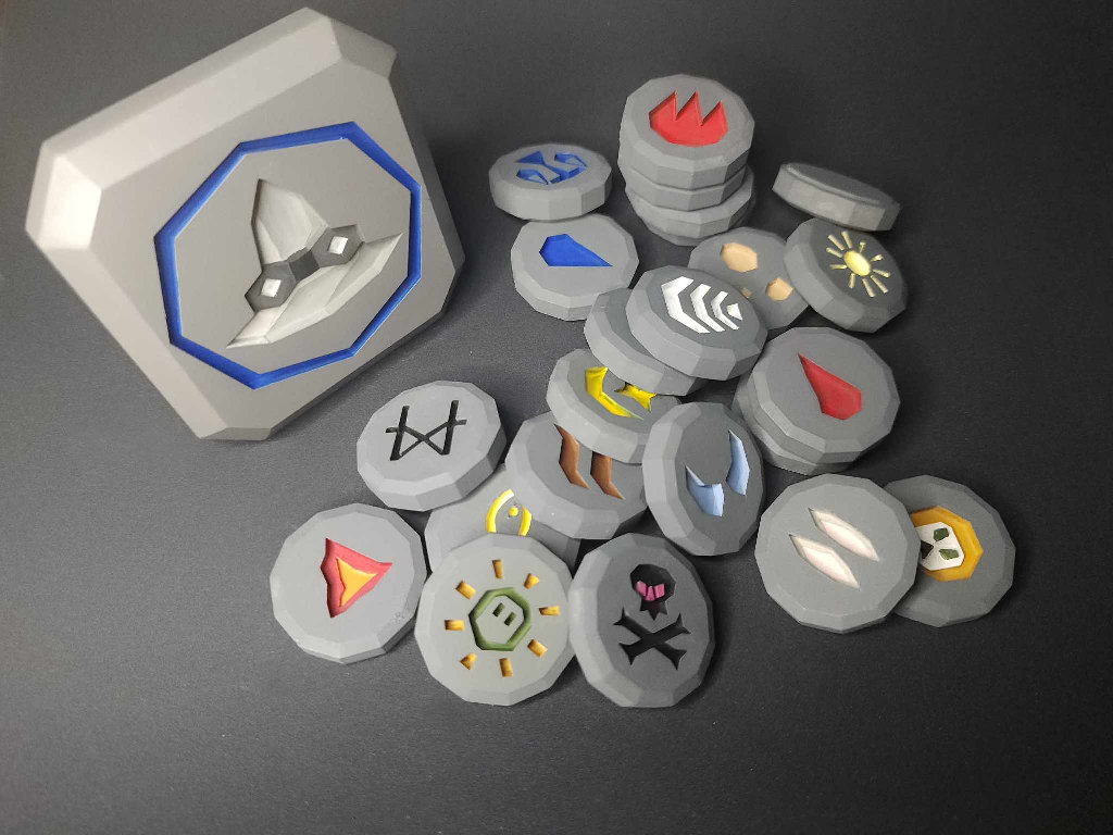 Runescape Runes by Pomarf | Printables Store