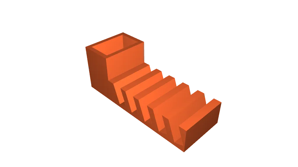 Stand for plates and cutlery by tinkerman214 | Download free STL model ...