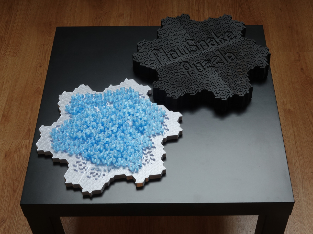 Flowsnake Fractal Puzzle by Svw | Download free STL model | Printables.com