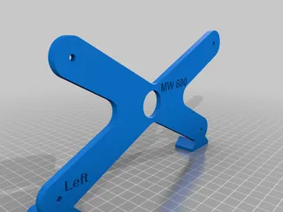 Meanwell LRS 600 Dual PSU Stackers by Derik Whittaker | Download free STL model | Printables.com