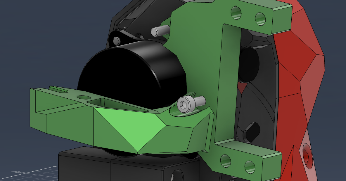 Filamatrix Stealthburner Filament Cutting Servo Mount (MG996R) ERCF v2 ...
