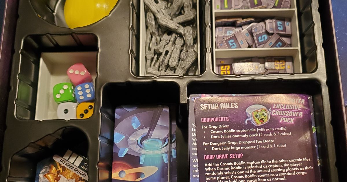 Drop Drive Boardgame Organizer Enhancement by Sarana | Download free ...