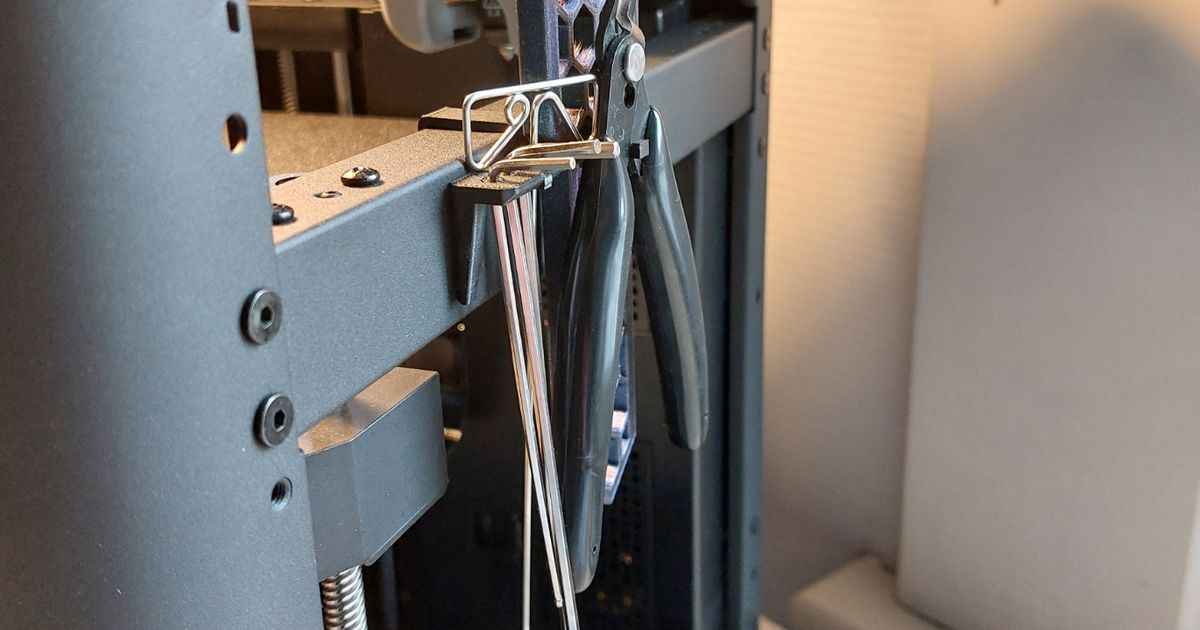 Flashforge Adventurer 5M Tool Holder by PrintingW | Download free STL ...