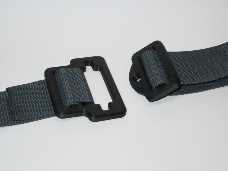 Buckle for 40mm Webbing by hypertrax | Download free STL model ...