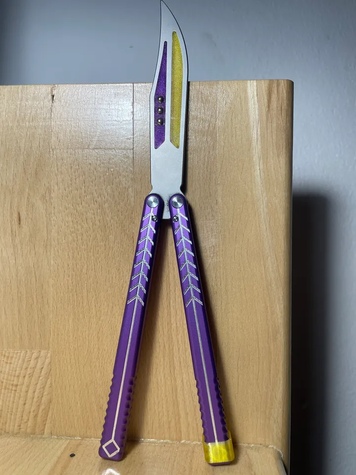 The Vulp Balisong inserts by Noobie | Download free STL model ...