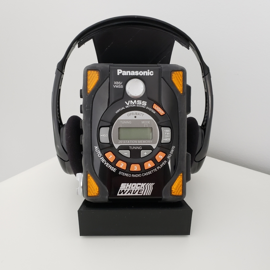Walkman Display Stand by HuBBie36 | Download free STL model ...