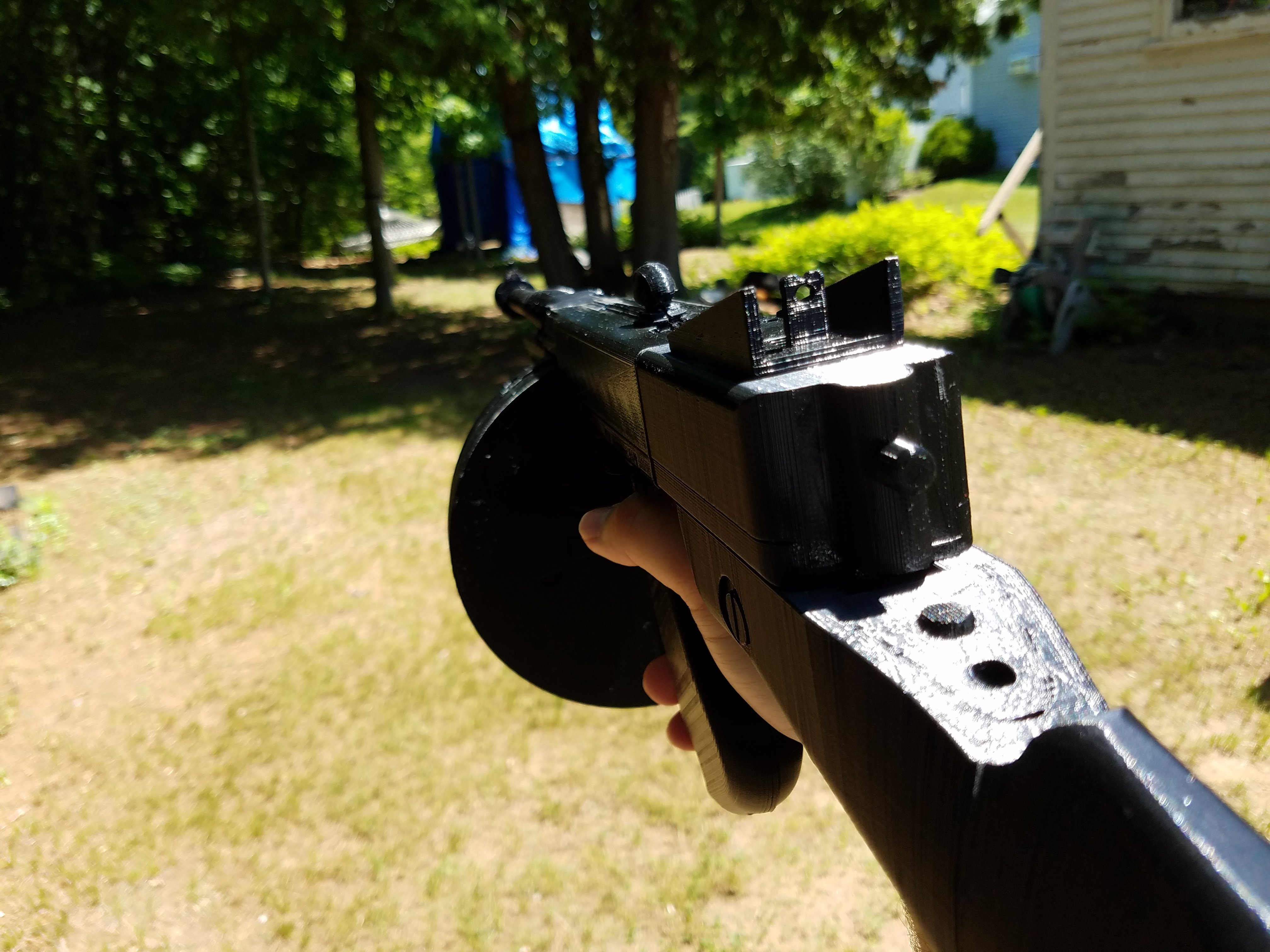 Thompson Submachine Gun by gun creator | Download free STL model ...