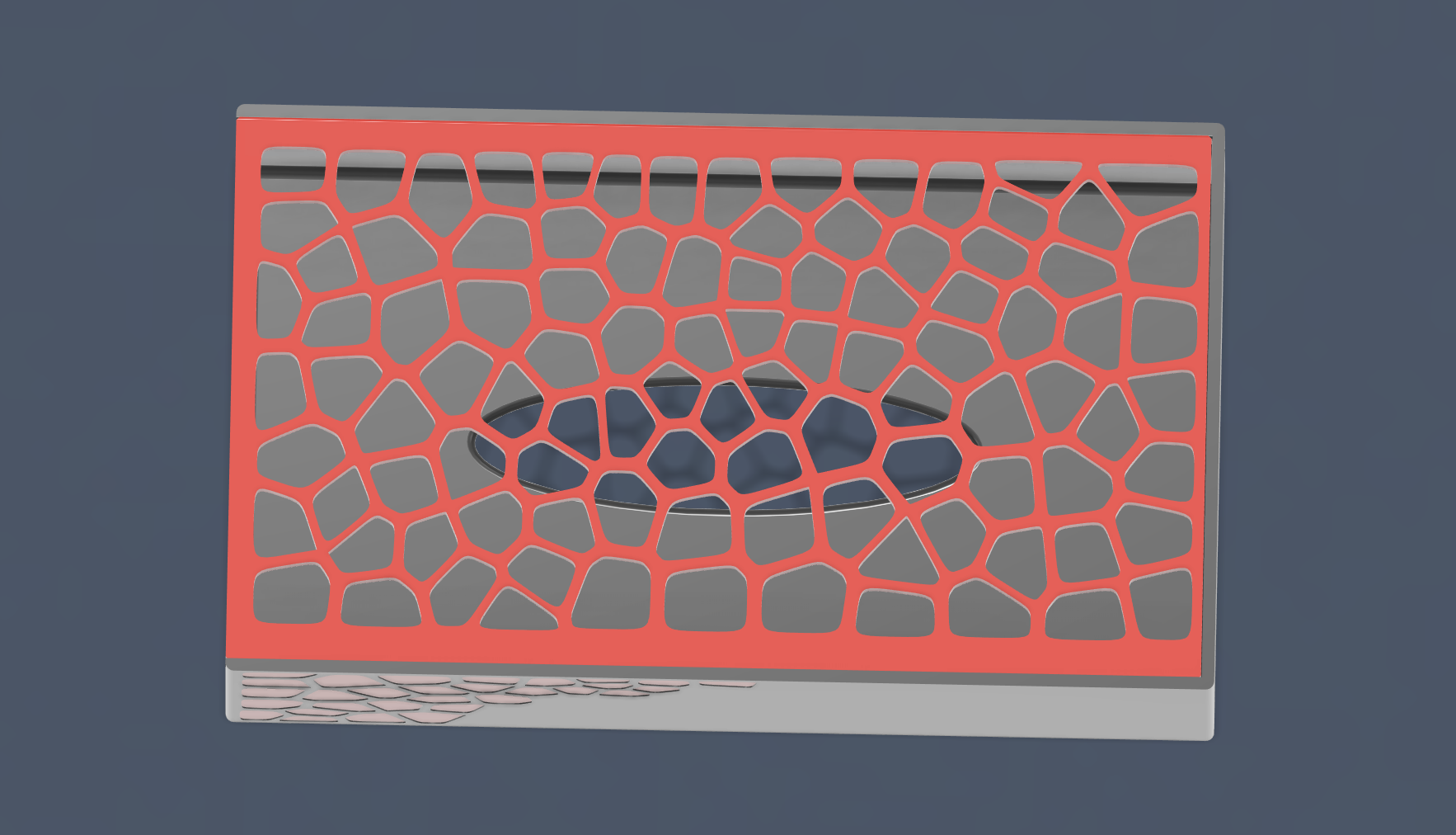 Voronoi Tissue Box Whit sliding bottom by Dima | Download free STL ...