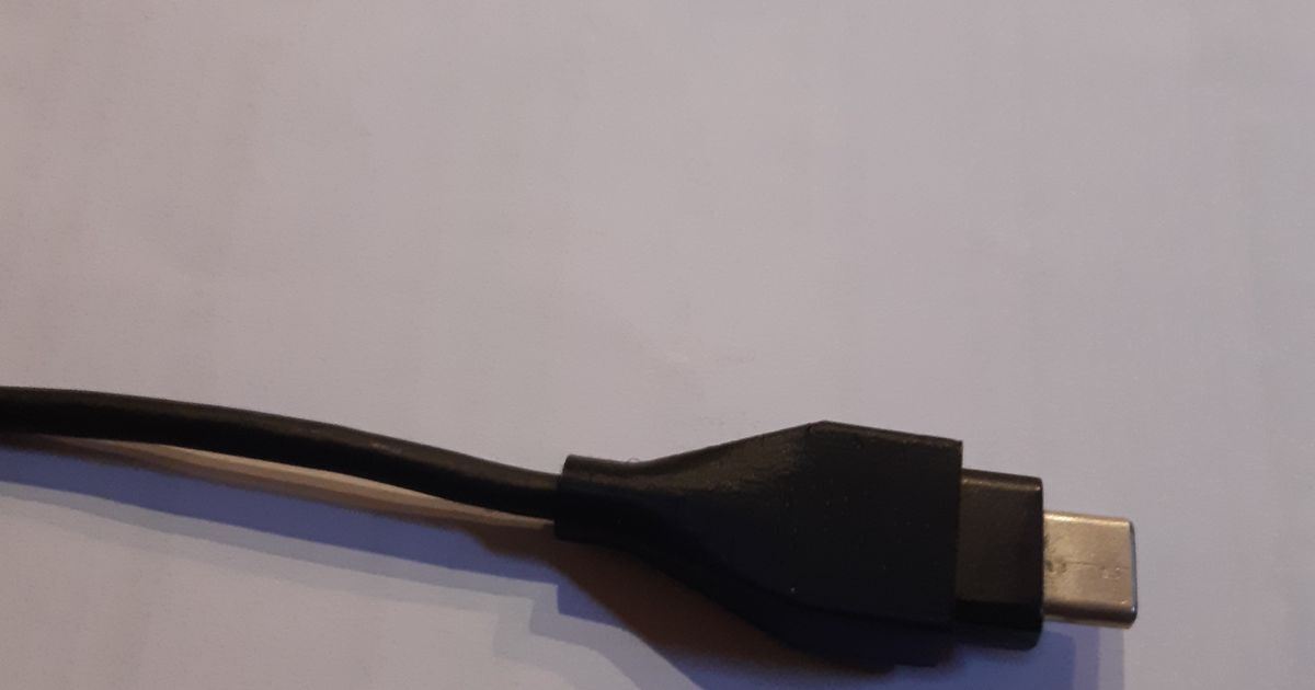 cable protection usbC samsung by jokefrance56 | Download free STL model ...