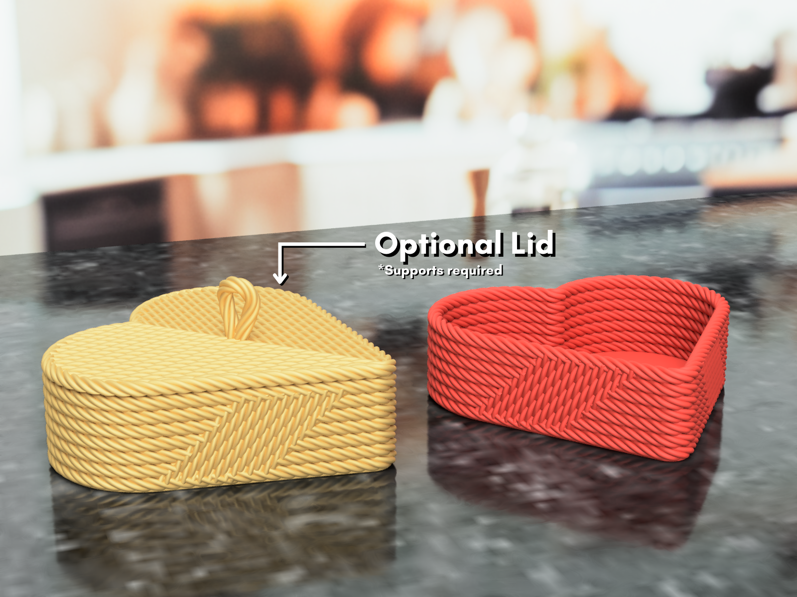 Rope Heart Container by JamesThePrinter | Download free STL model ...