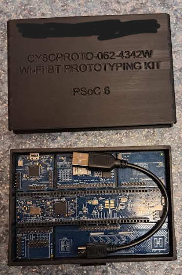 PSOC6 Wi-Fi BT PROTOTYPING KIT (CY8CPROTO-062-4343W) | Case/Container by LC-3D | Download free ...