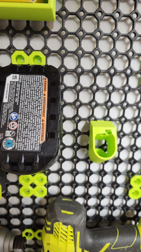 Ryobi Battery Mount for Multiboard by Weststar42 | Download free STL ...