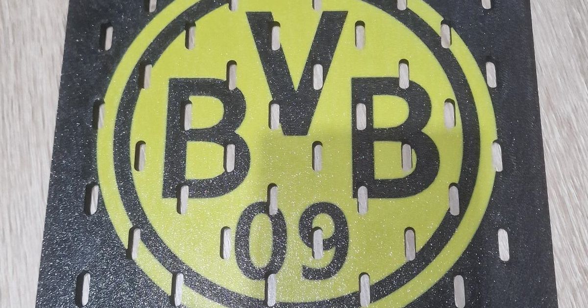 IKEA Skadis BVB Borussia Dortmund Logo 220*220mm by Nobody28 | Download ...