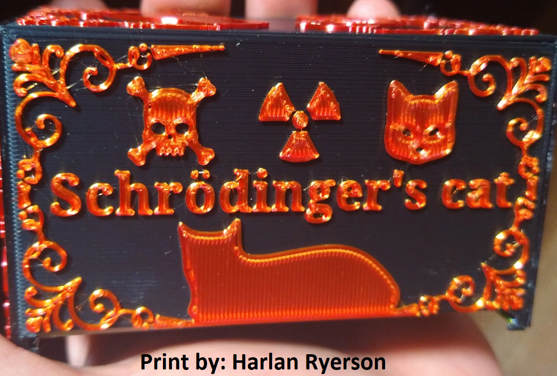 Schrödinger's Cat by RyanTheMast | Download free STL model | Printables.com