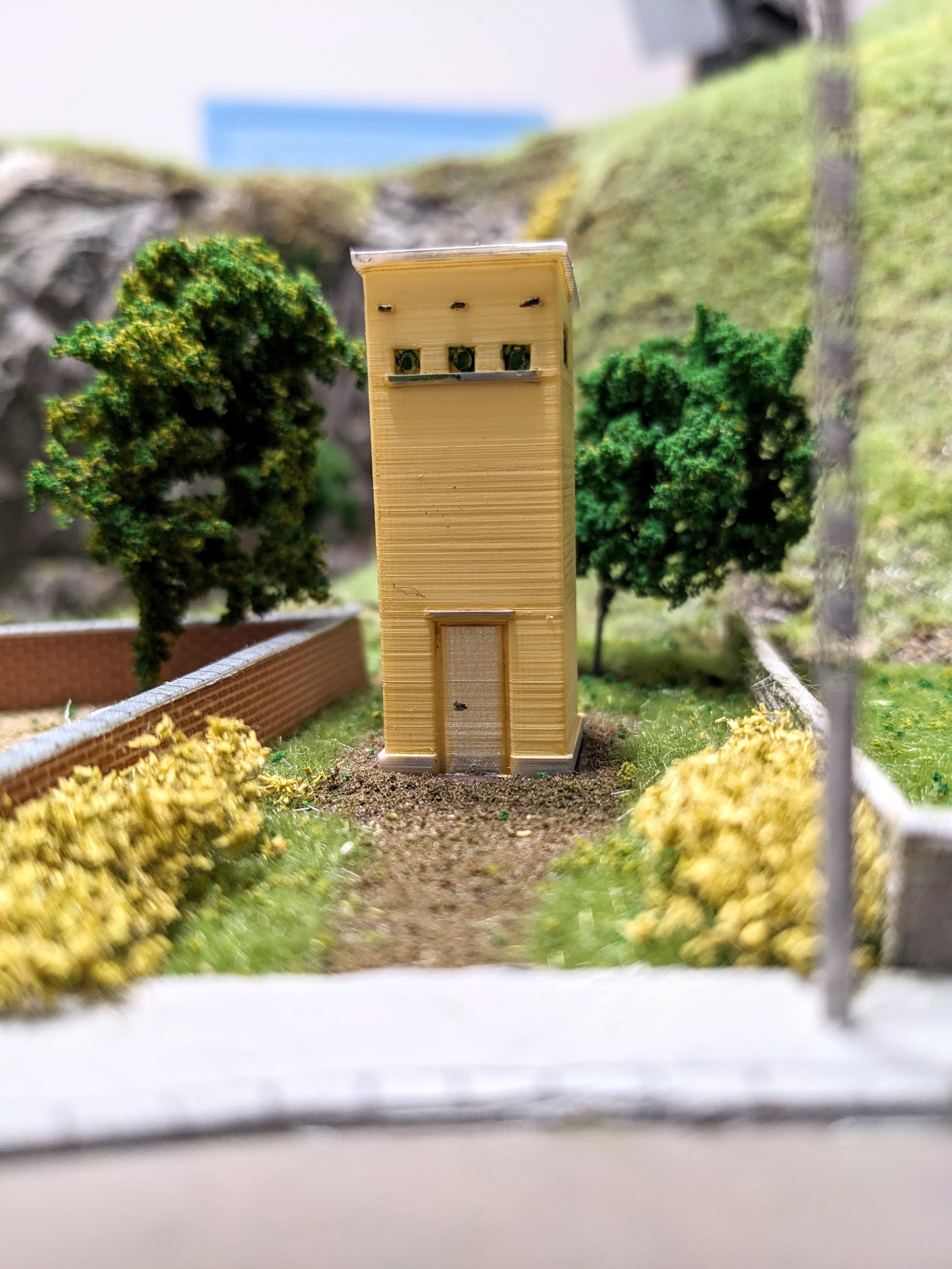 N - Poste électrique tour by gibet_b | Download free STL model ...
