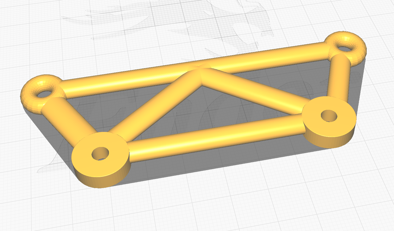 M0PLK middle insulator for ladder line by DK1MI | Download free STL ...