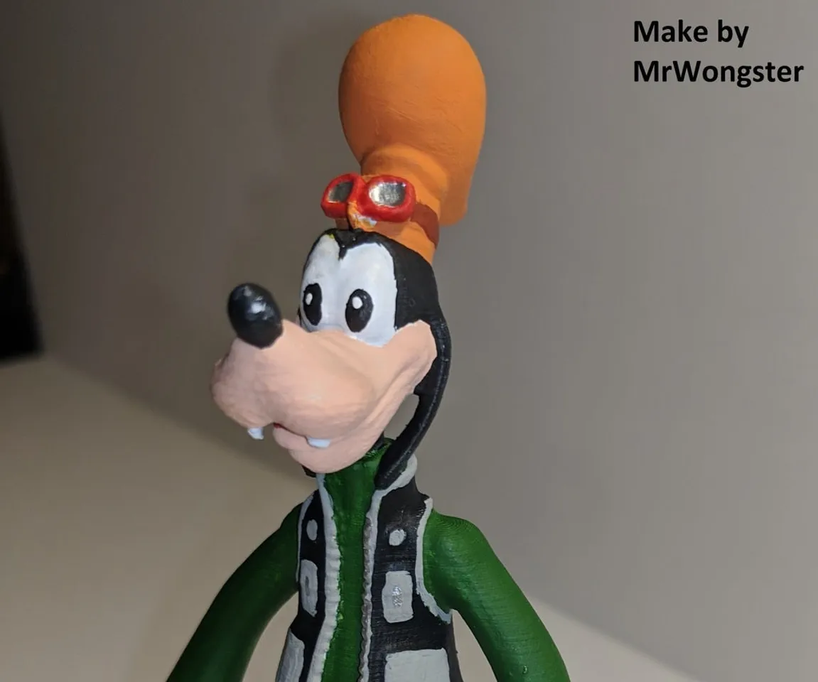 Kingdom Hearts Goofy by RyanTheMast | Download free STL model ...