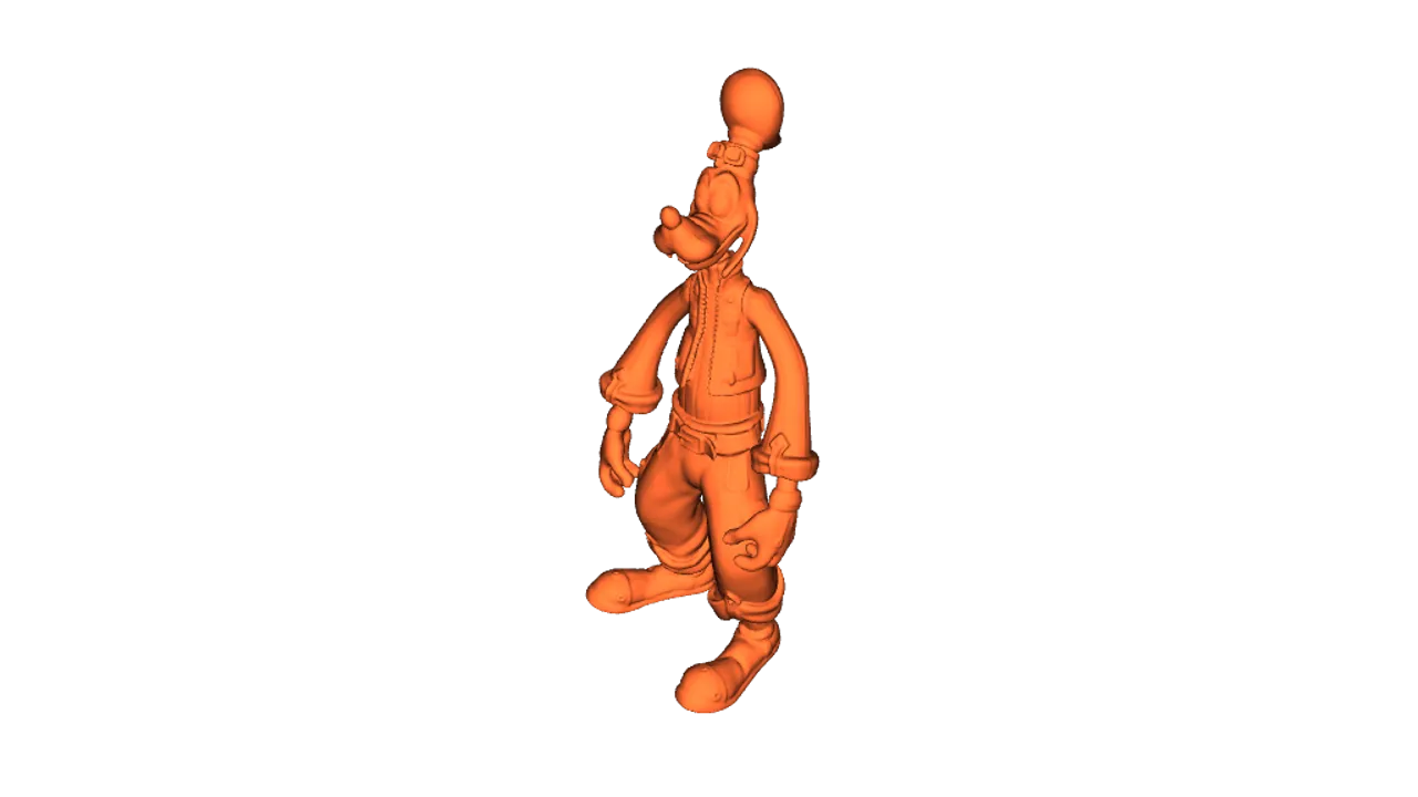 Kingdom Hearts Goofy by RyanTheMast | Download free STL model ...