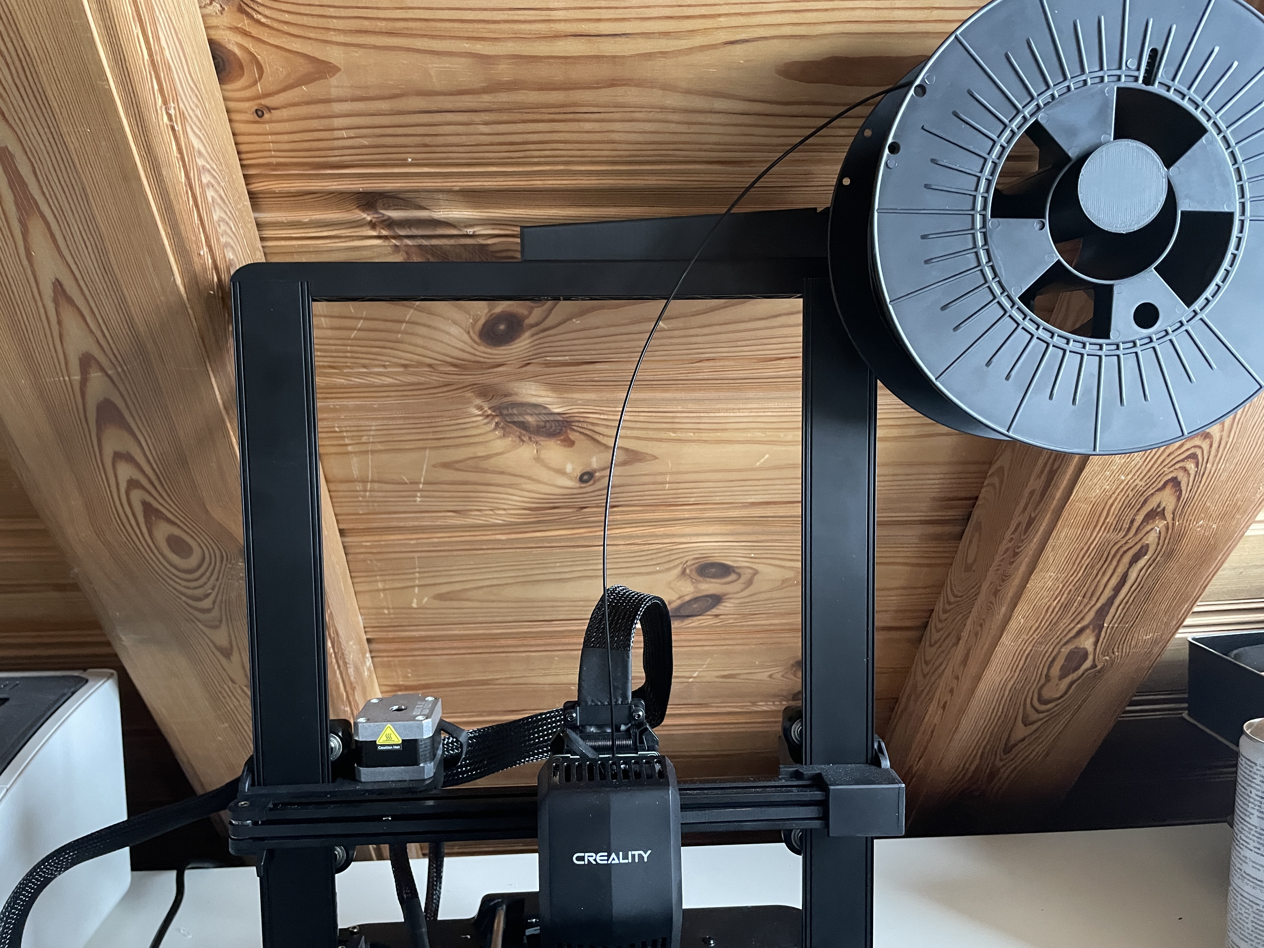 Ender 3 V3 SE/KE Side Mount Spool holder by SpaceCrafter MakerWorld ...