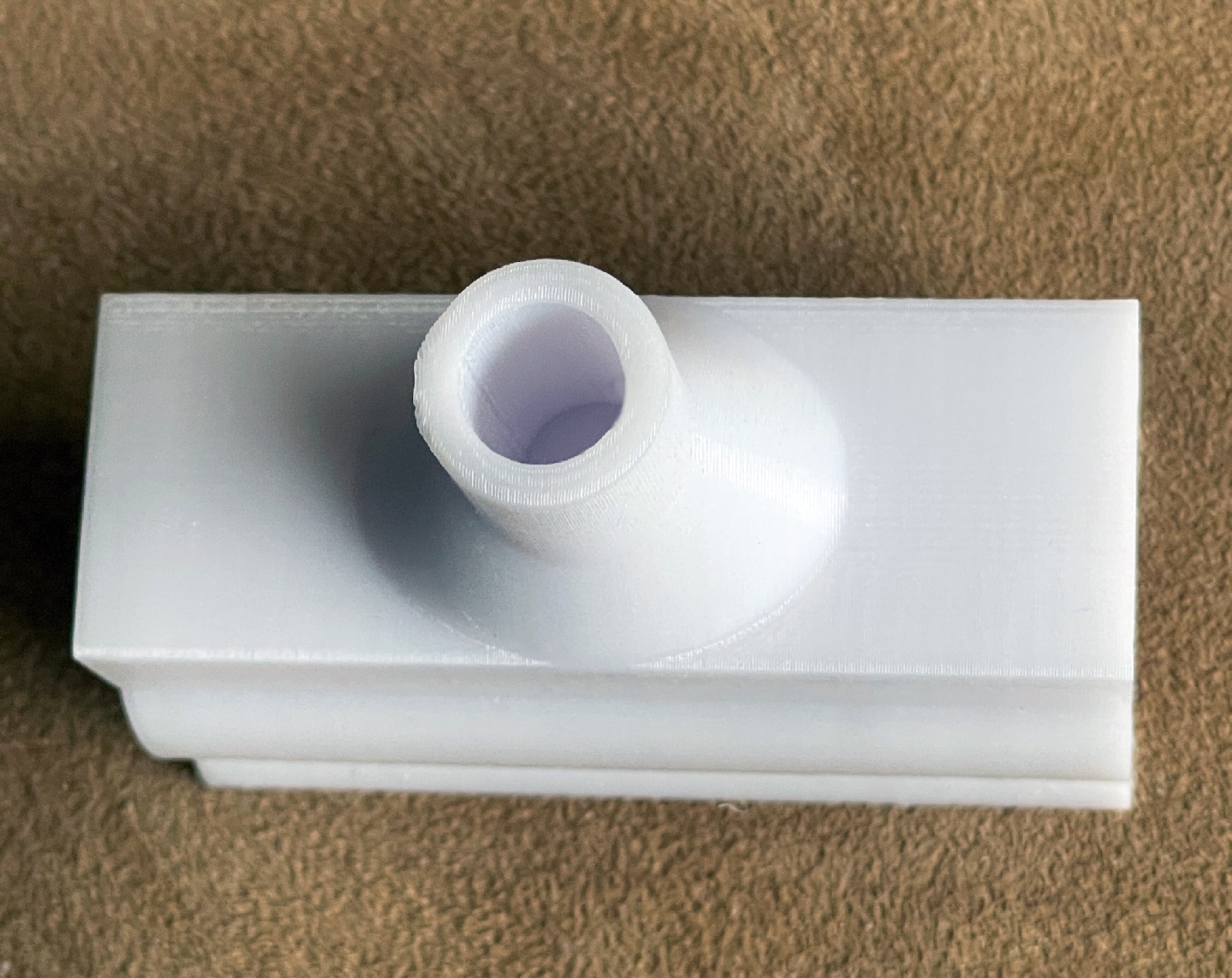 3/4" (inch) PVC Mount Support Tee by Bruce | Download free STL model ...