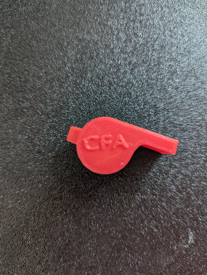 CFA Whistle by LetsWriteShow | Download free STL model | Printables.com