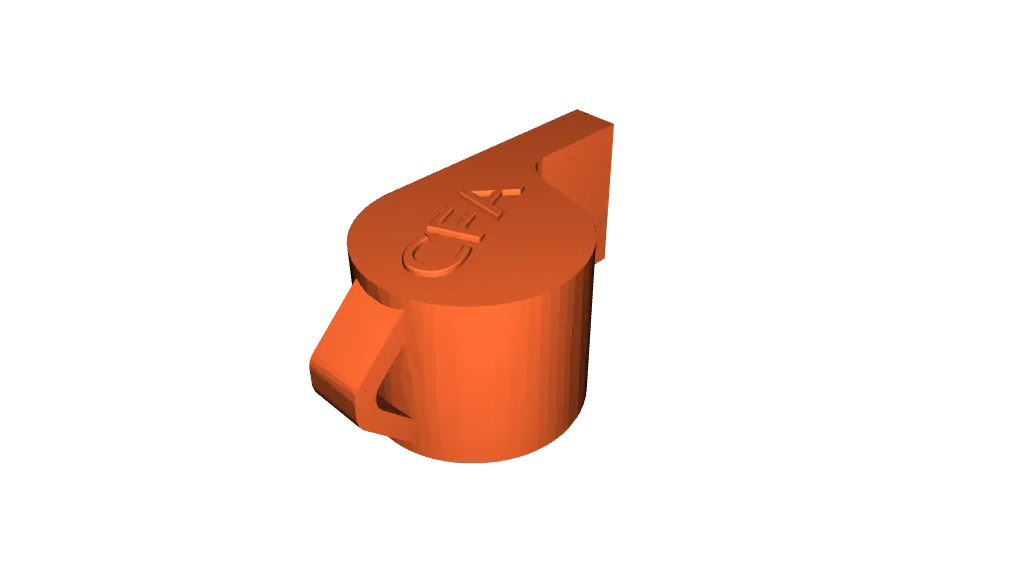 CFA Whistle by LetsWriteShow | Download free STL model | Printables.com