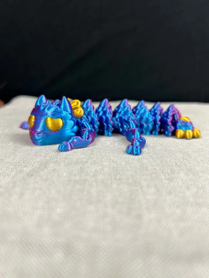 Heart Dragon by Built_Over_Bot | Download free STL model | Printables.com
