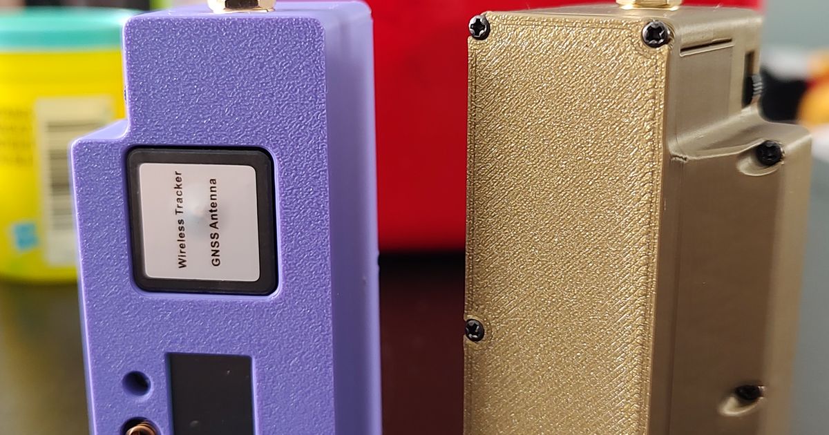 Meshtastic Heltec Tracker LoRa Board - Enclosure with 18650 Battery ...