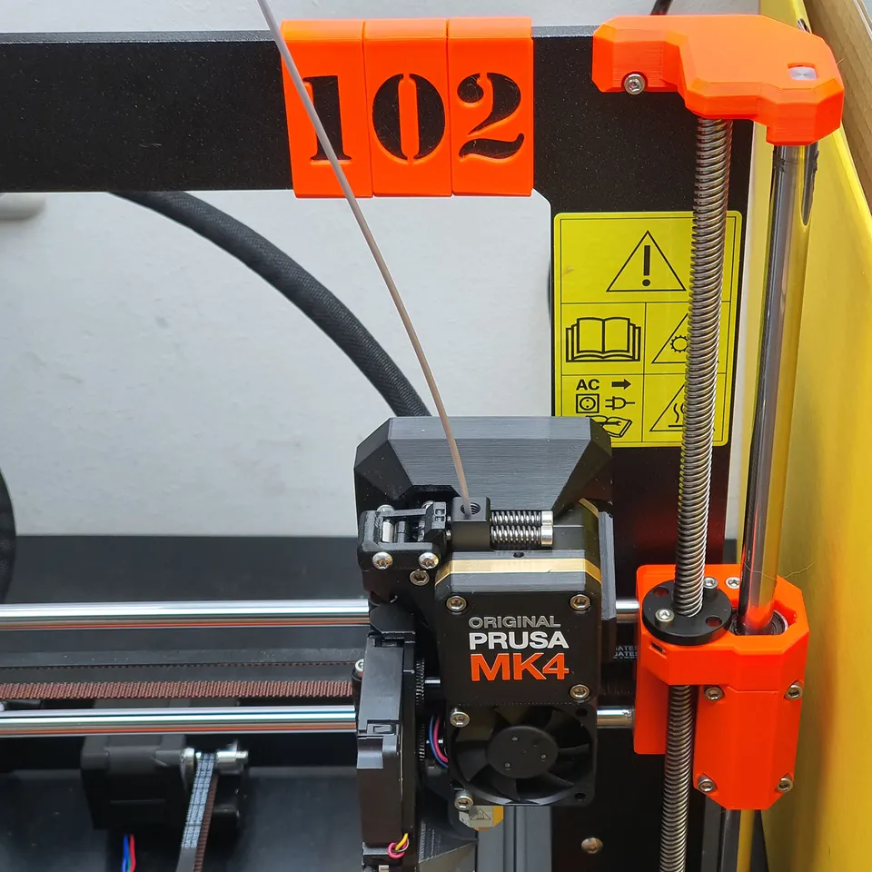 Drybox filament guide mount for Prusa frame by ColbyS | Download free ...